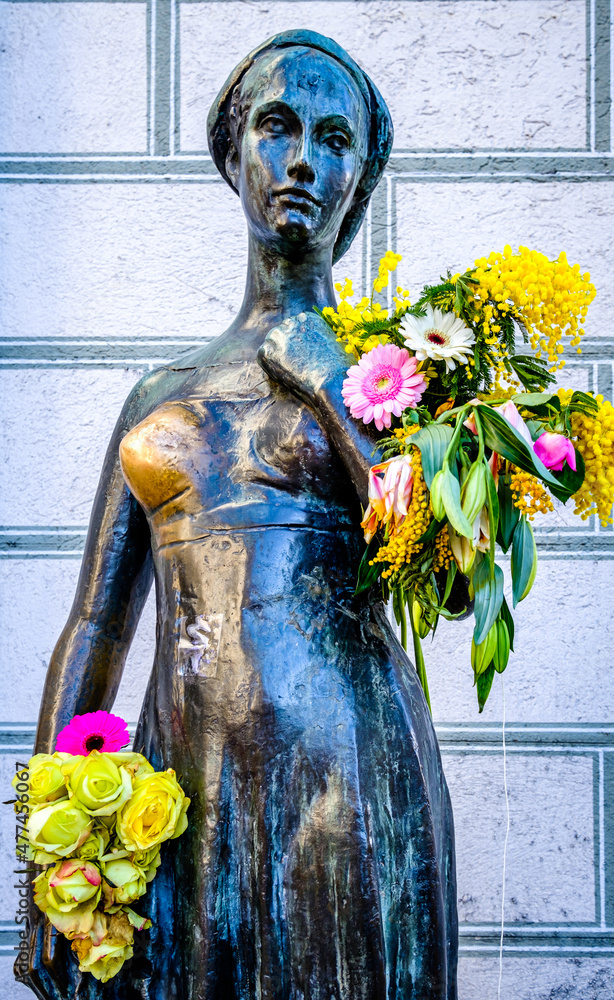 Munich, Germany - February 6: replica of the famous Julia Capulet ...