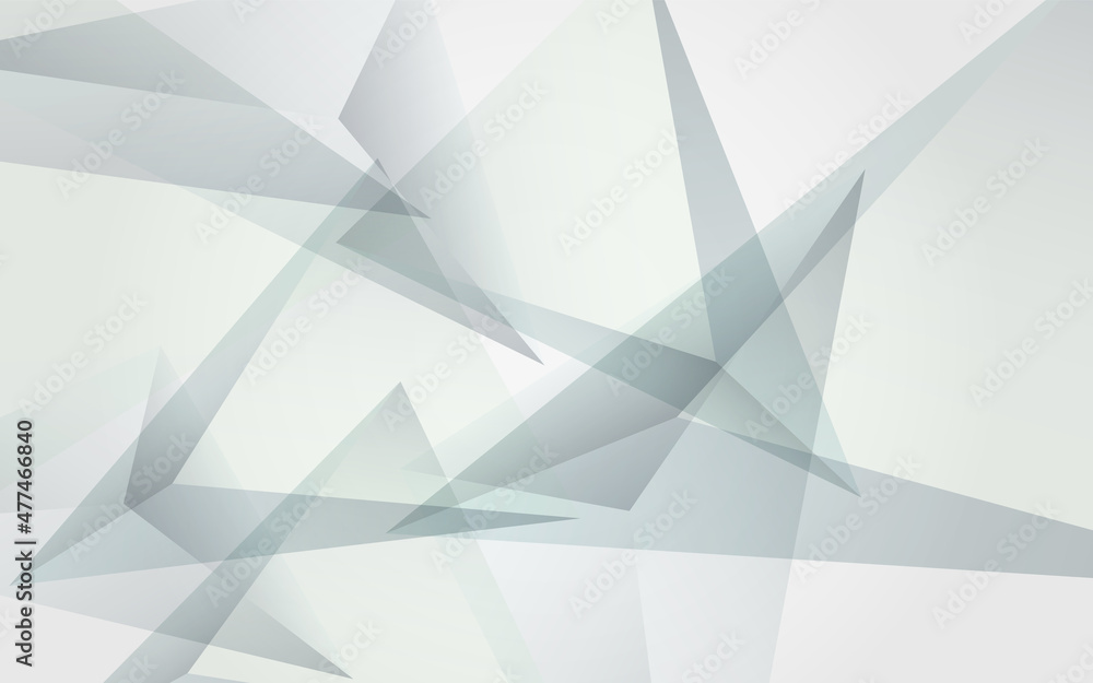 Transparent Triangle Graphic Vector Gray Stock Vector | Adobe Stock