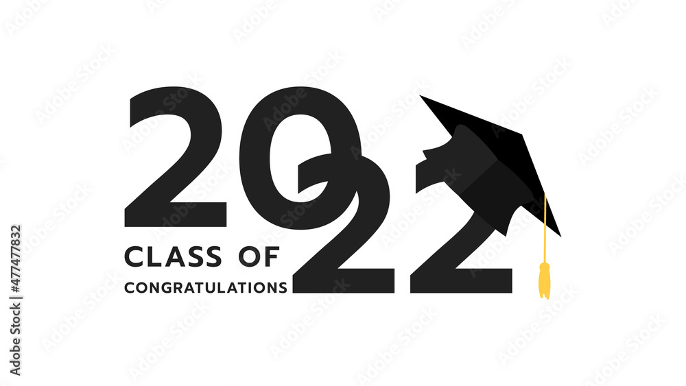 Class of 2022 logo simple. Congratulations Graduates Class 2022 ...