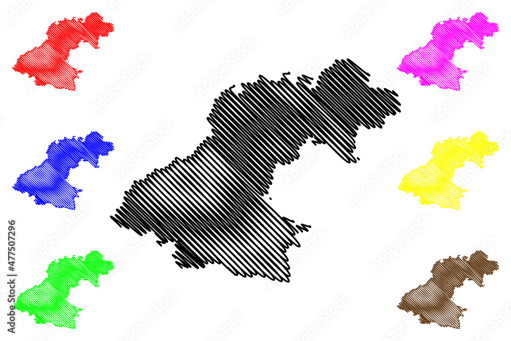 Ratlam district (Madhya Pradesh State, Ujjain division, Republic of ...