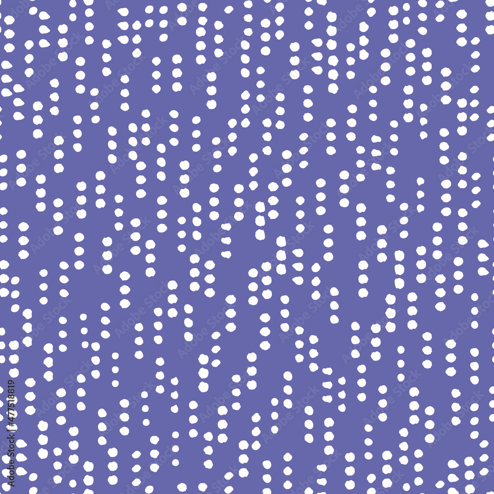 Irregular dots broken rows seamless repeat pattern. Vertical, vector ...
