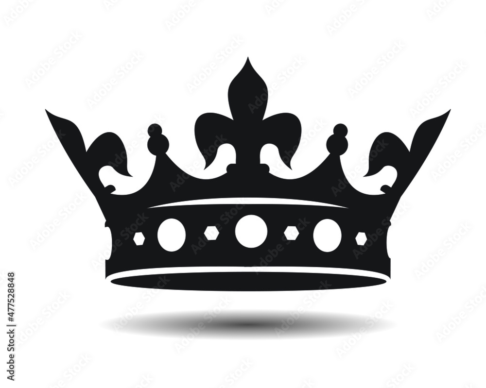 Vetor de Vector Crown. illustration and icon. do Stock | Adobe Stock