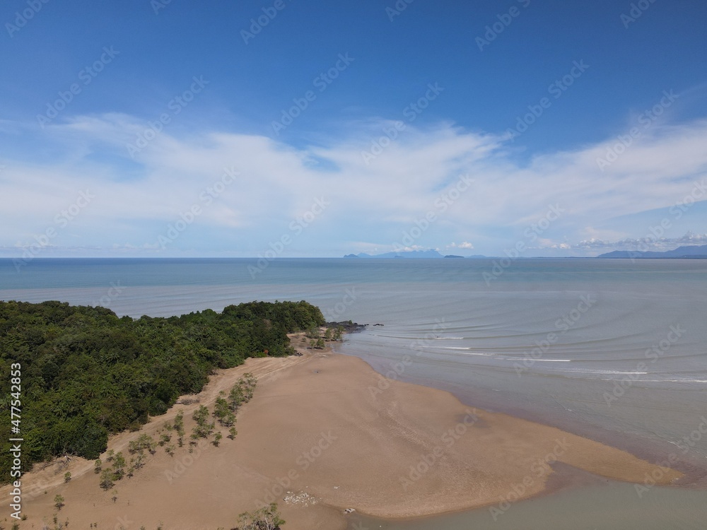 The Telok Teluk Melano Coastline and Serabang Beach at the most ...
