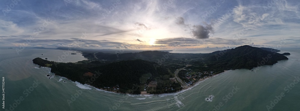The Telok Teluk Melano Coastline and Serabang Beach at the most ...