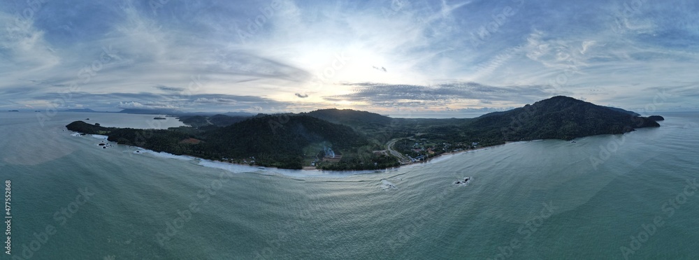 The Telok Teluk Melano Coastline and Serabang Beach at the most ...