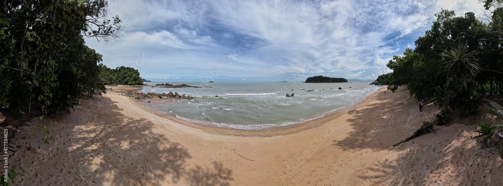 The Telok Teluk Melano Coastline and Serabang Beach at the most ...