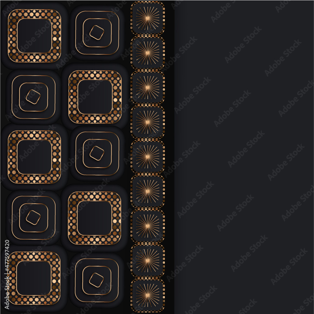 Rounded square black background Stock Vector | Adobe Stock