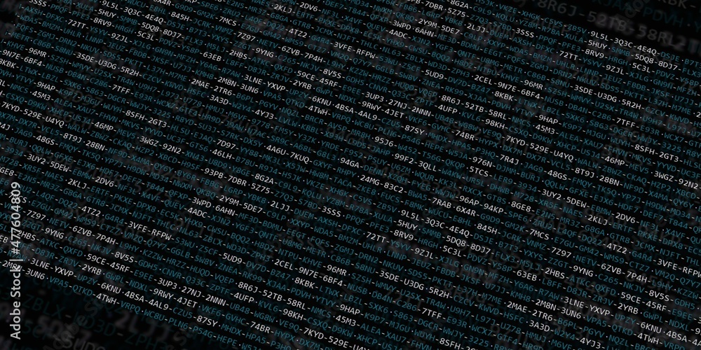 Computer script code. Programming screen of software developer. Program code background. Modern ...