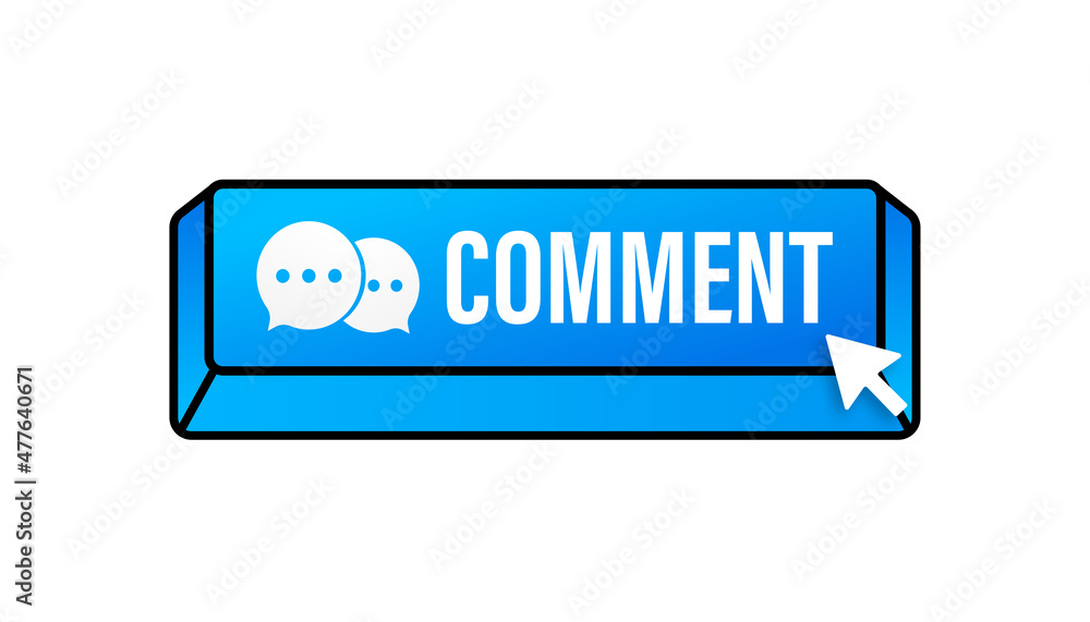 Comment Button Transparent Background