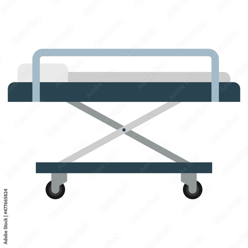 stretcher flat clipart vector illustration Stock Vector | Adobe Stock