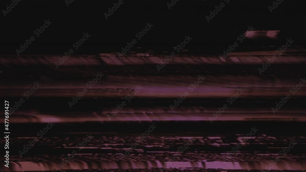 Looping dark sepia tape glitches overlay. This overlay can be used in ...
