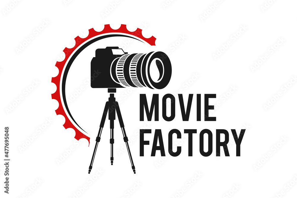 Gear Cog Wheel Factory Cameraman for Film Movie Cinema Production ...