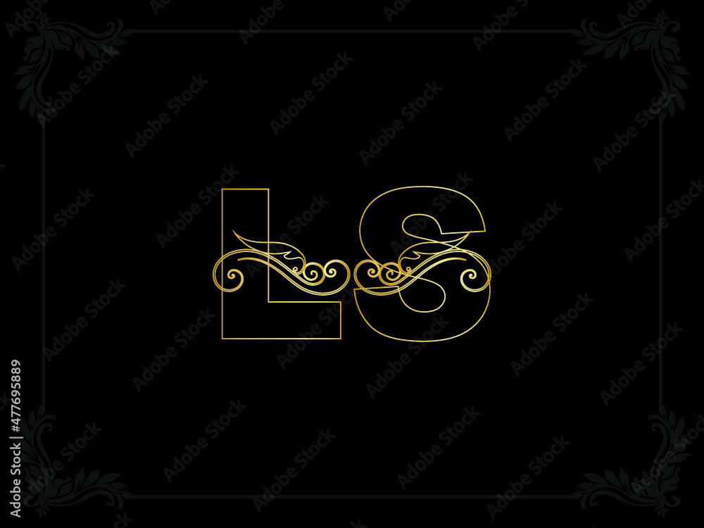 initial LS luxury logo, Creative Ls Modern Letter Logo Icon Design ...