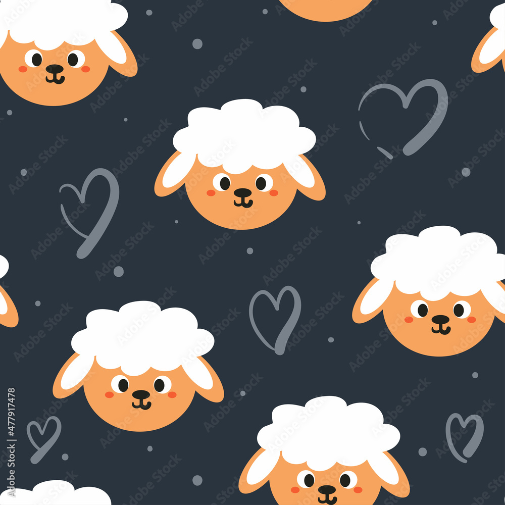 Cute Sheep Wallpaper