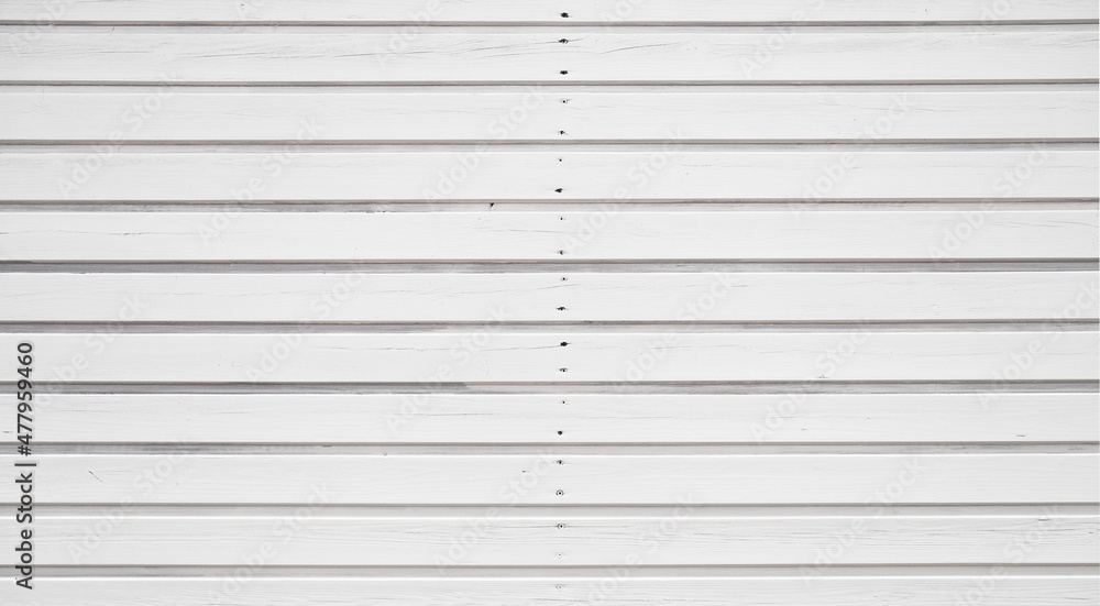 white wood panelling or timber cladding background Stock Photo | Adobe ...