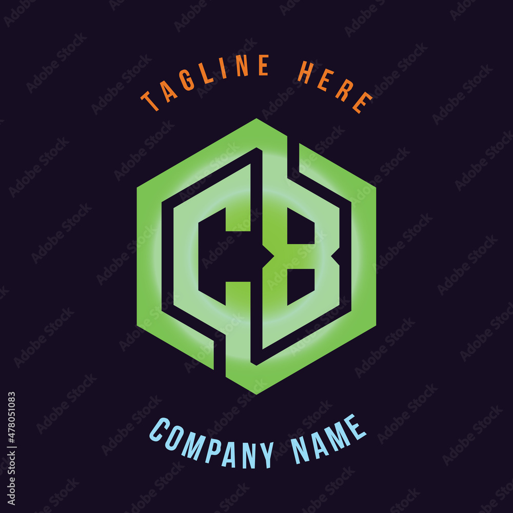 C8 lettering logo is simple, easy to understand and authoritative Stock ...