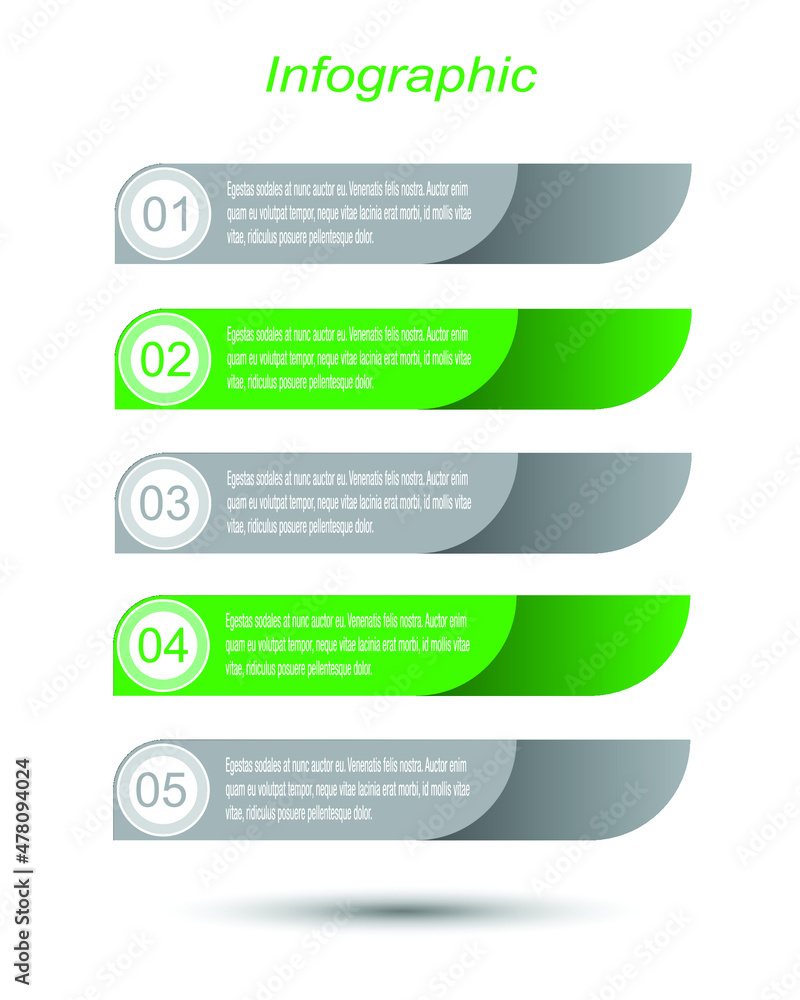 Modern Design Template, can be used for info-graphics, banners for web ...