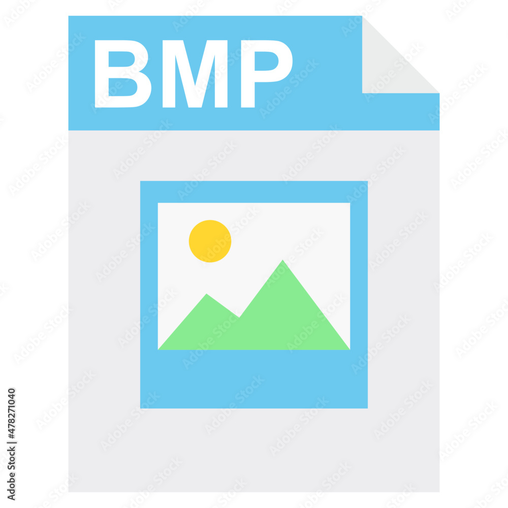 BMP File Stock Vector | Adobe Stock