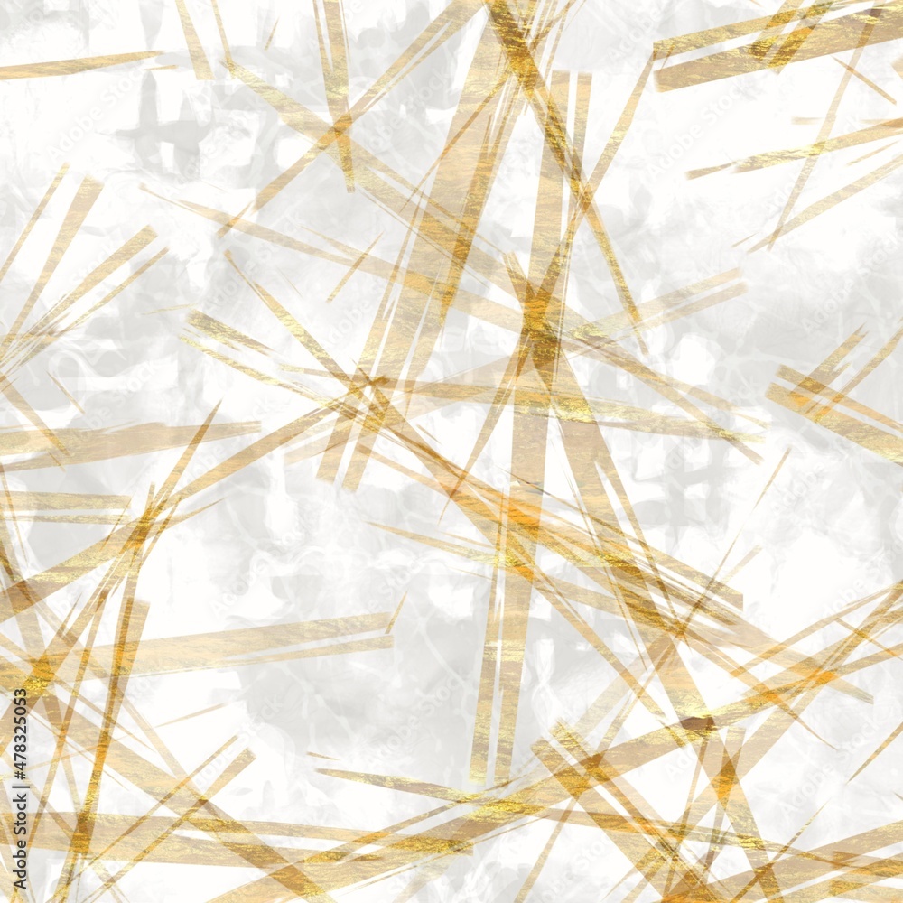 Gold metallic handmade rice paper texture. Seamless washi sheet ...