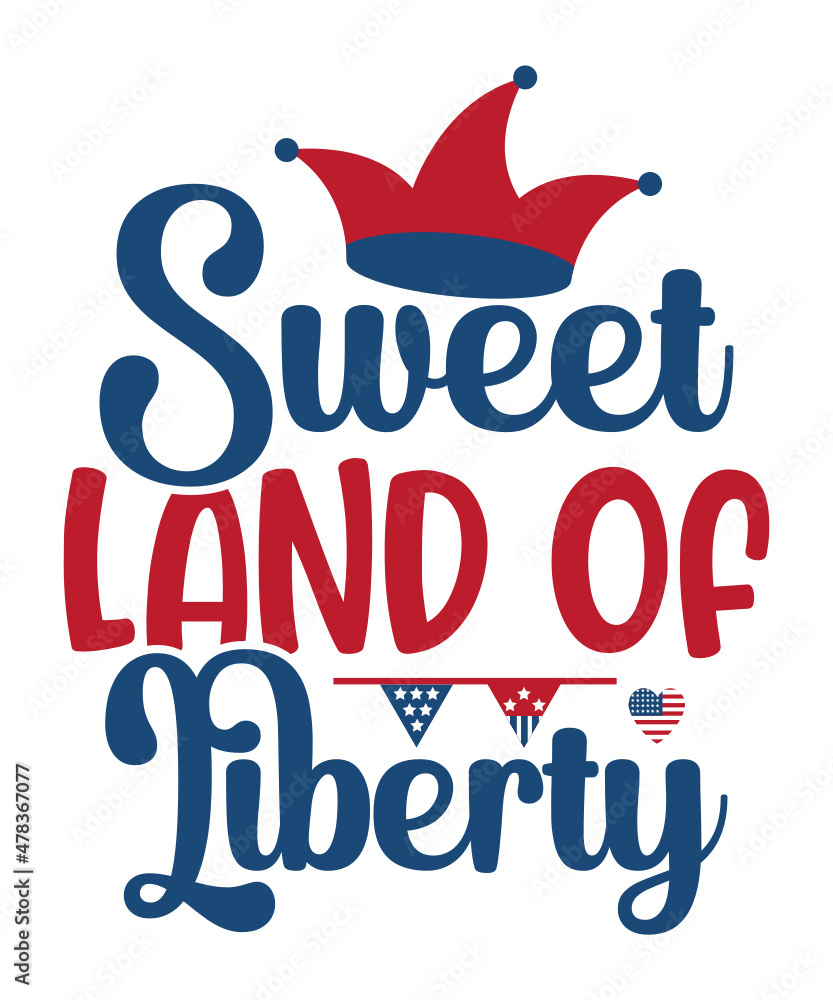 Vecteur Stock Fourth of July Bundle svg, USA Flag Svg, Independence Day ...