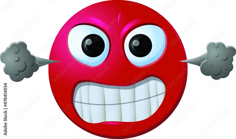 Angry Faces Emoticons