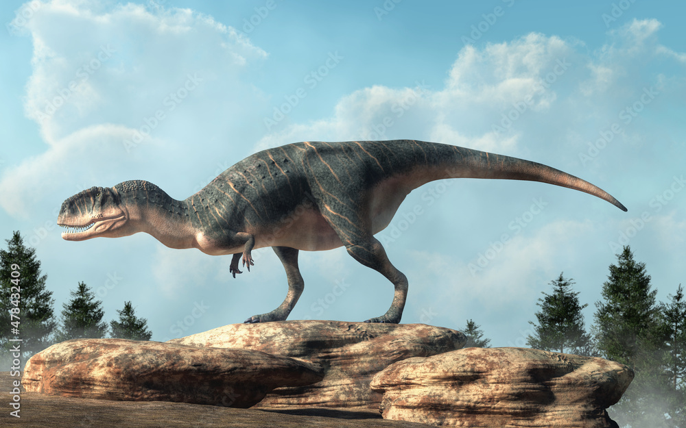 Poster Chenanisaurus was a large abelisaurid dinosaur, a predatory ...