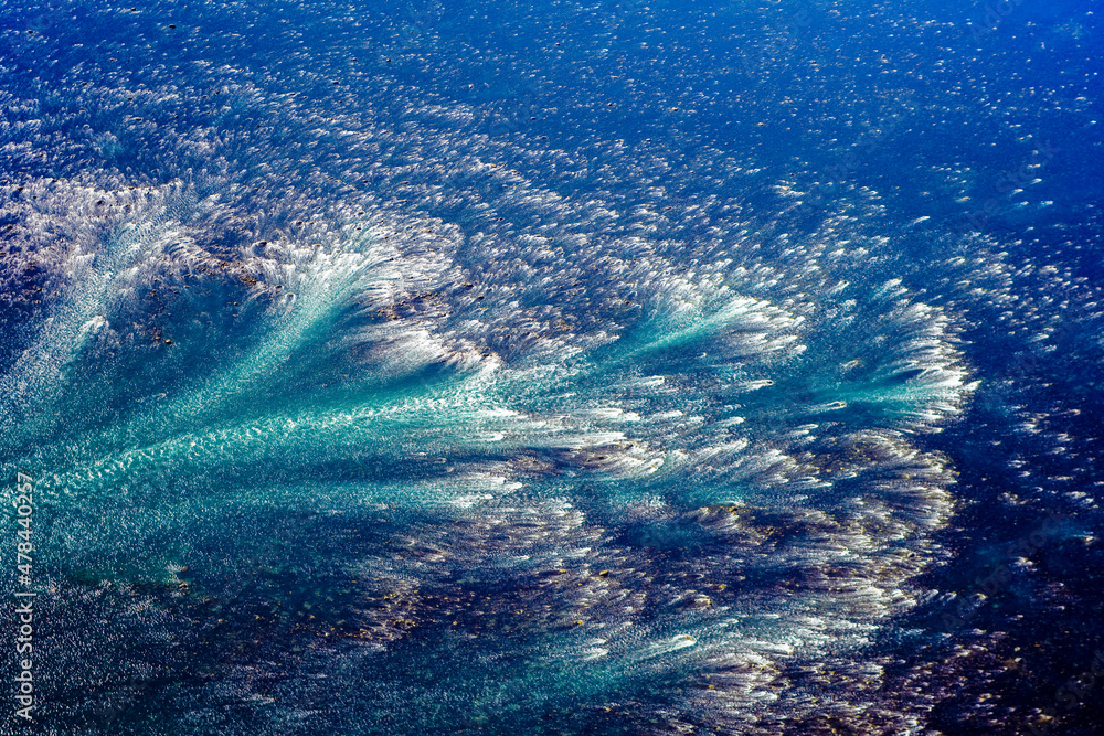 Extreme Tidal Flow in Channel North of Kuujjuaq Nunavik Quebec Canada ...