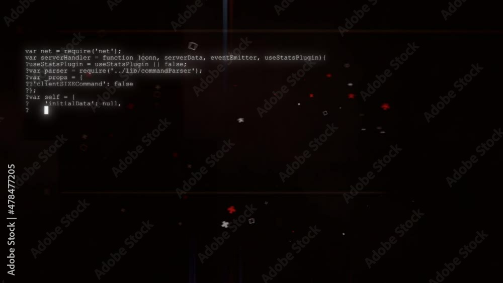 4k abstract dark digital grid data communication technology background ...