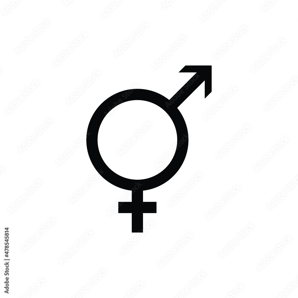 Transgender icon gender icon male and female sign Stock Vector | Adobe ...