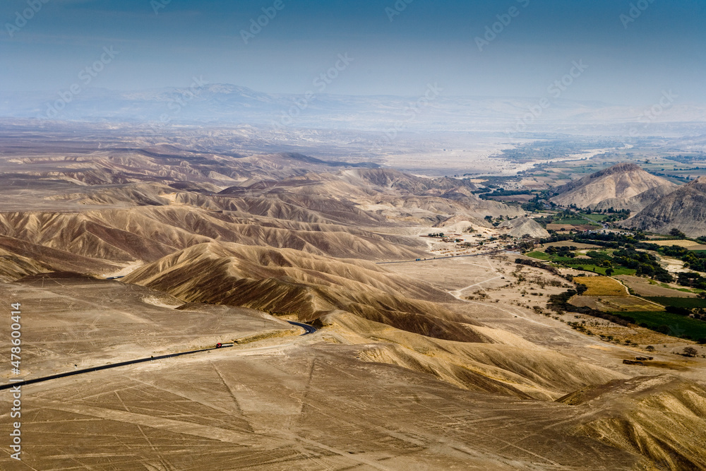 Nazca Lines Geoglyphs UNESCO Site Peru Stock Photo | Adobe Stock