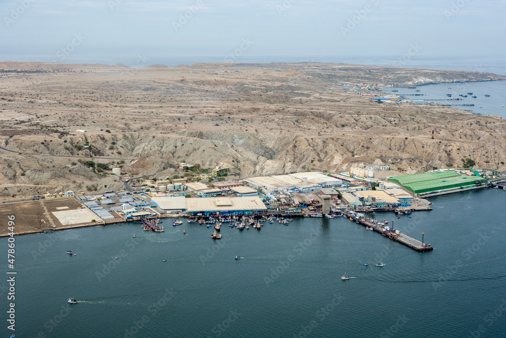 Seaport and Fishing Village de Paita Peru Stock Photo | Adobe Stock
