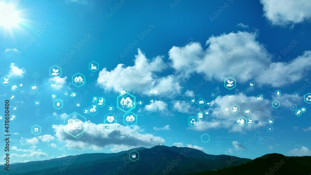 Environmental technology concept. Sustainable development goals. SDGs ...