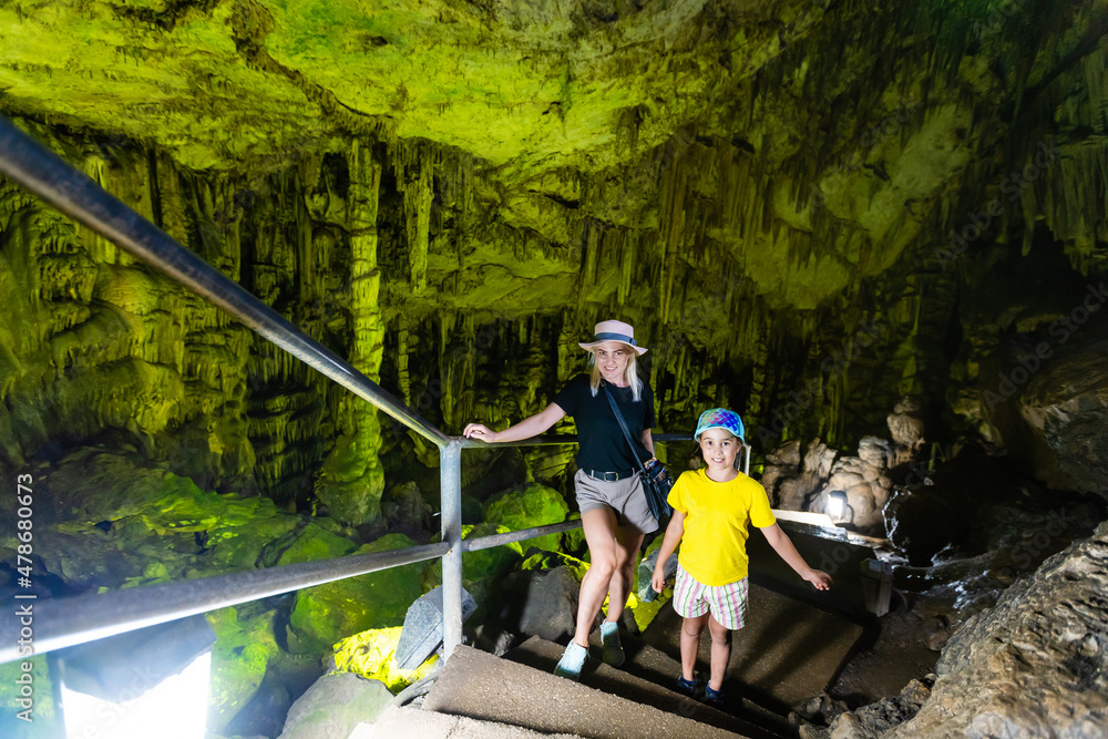 Ancient Minoan sacred Psychro cave where god Zeus was born. crete ...