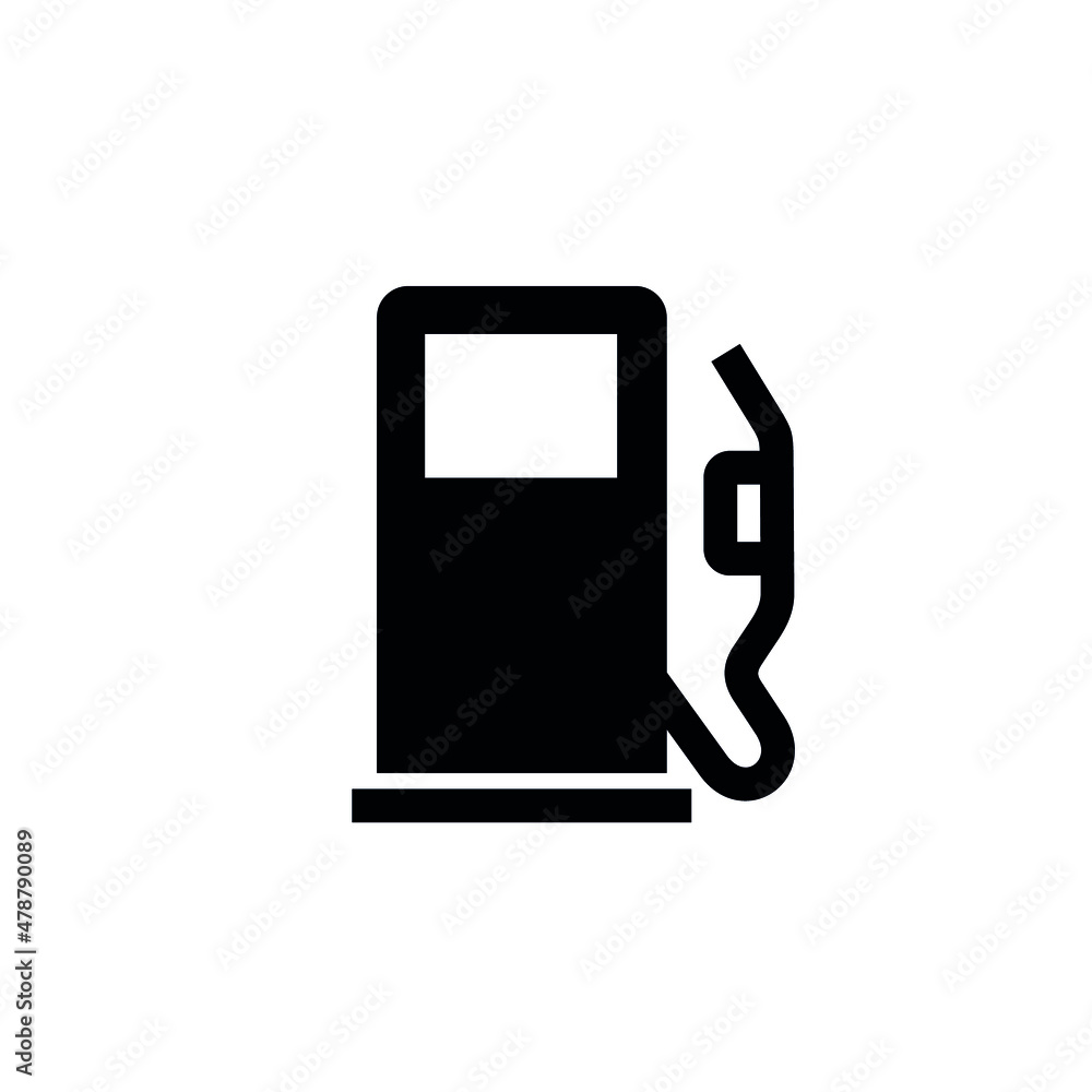 Gas station icon. Symbol of refueling the car with gasoline. Sign for a ...