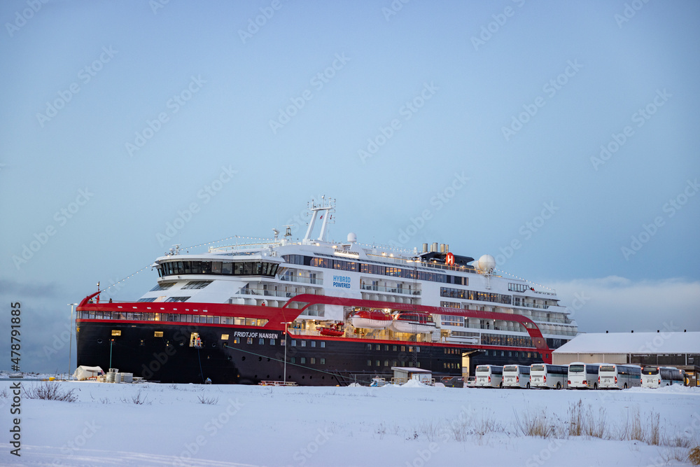 MS Fridtjof Nansen is a Norwegian cruise ship. Named after the polar ...
