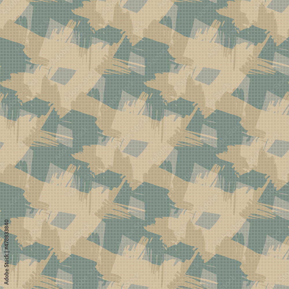 Woven painted criss cross shapes.Vector seamless pattern background ...
