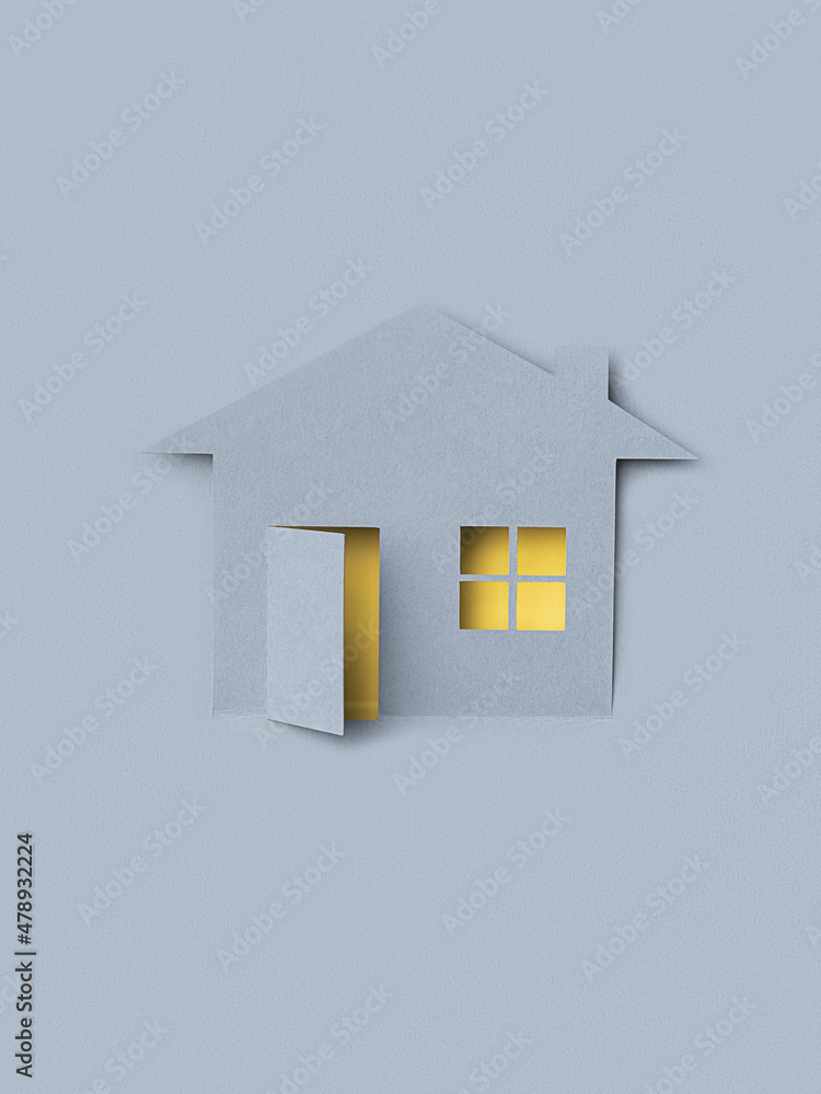 House of paper Stock Photo | Adobe Stock