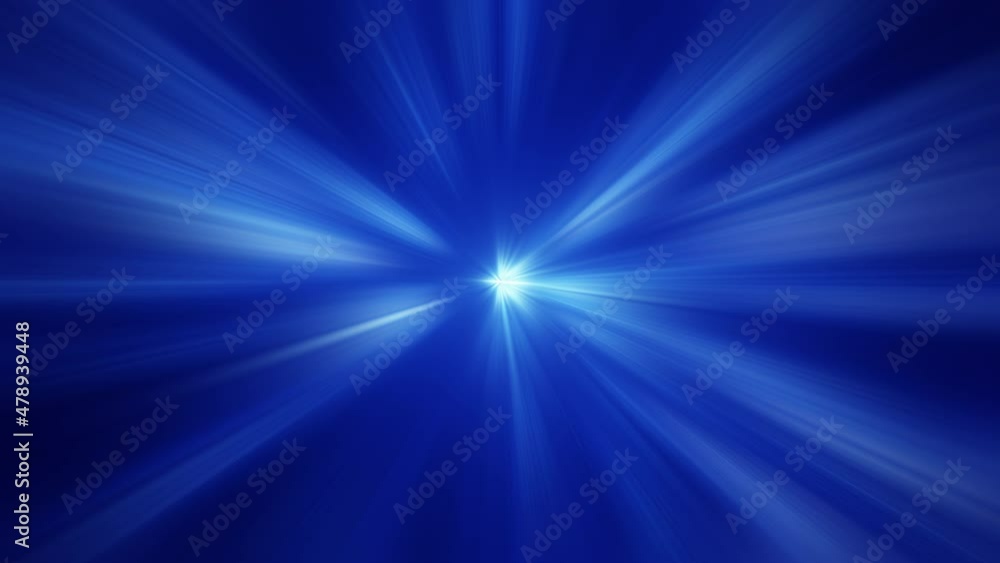 Abstract creative blue light shine spin radial zoom for technology and ...