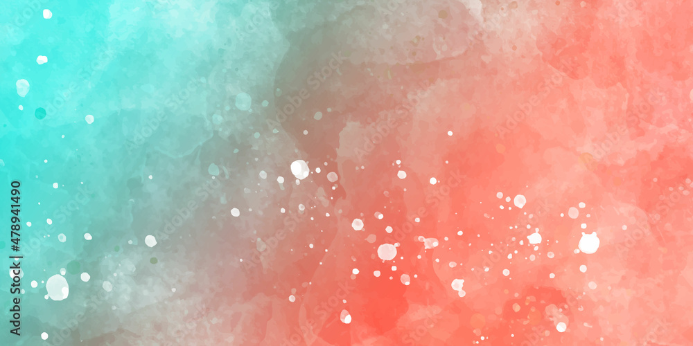 Smooth pastel colors wet effect hand drawn canvas aquarelle background ...