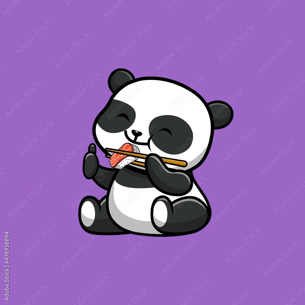 Cute Sushi Panda