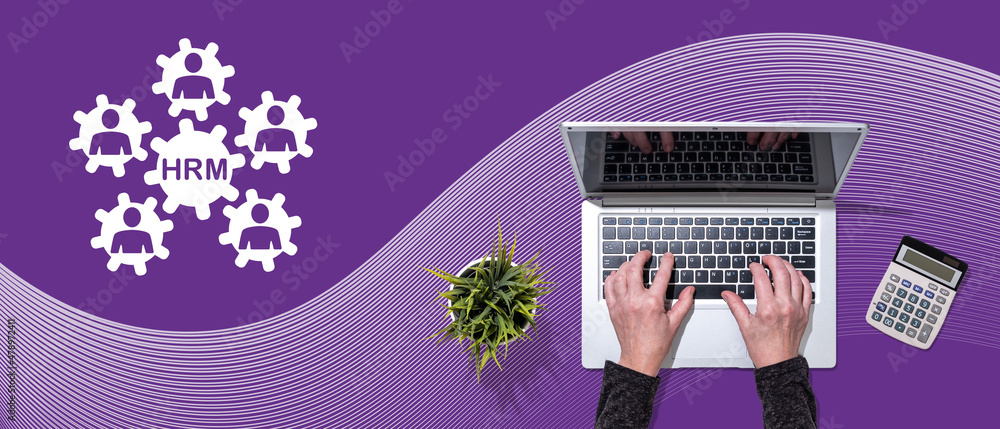 Concept of hrm Stock Photo | Adobe Stock