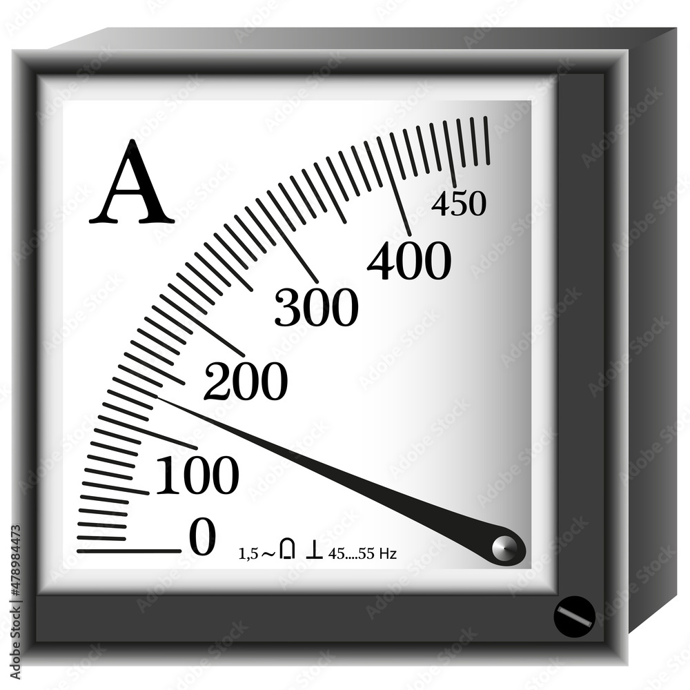 An ammeter is a physical device for measuring current in an electrical ...