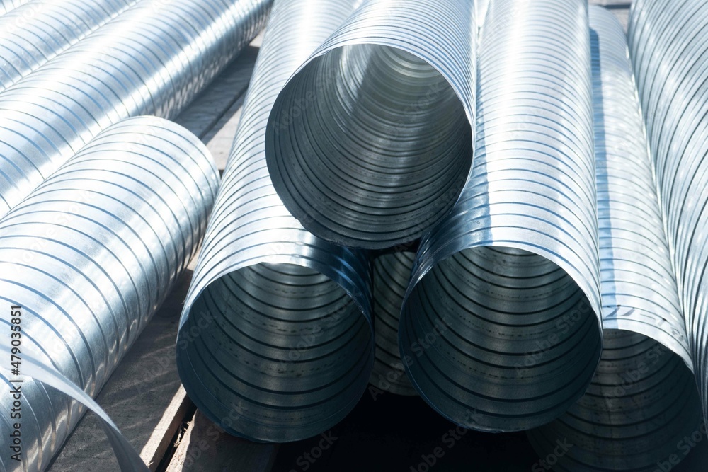 Aluminium air tubes, ventilation system equipment, ventilation pipes of ...