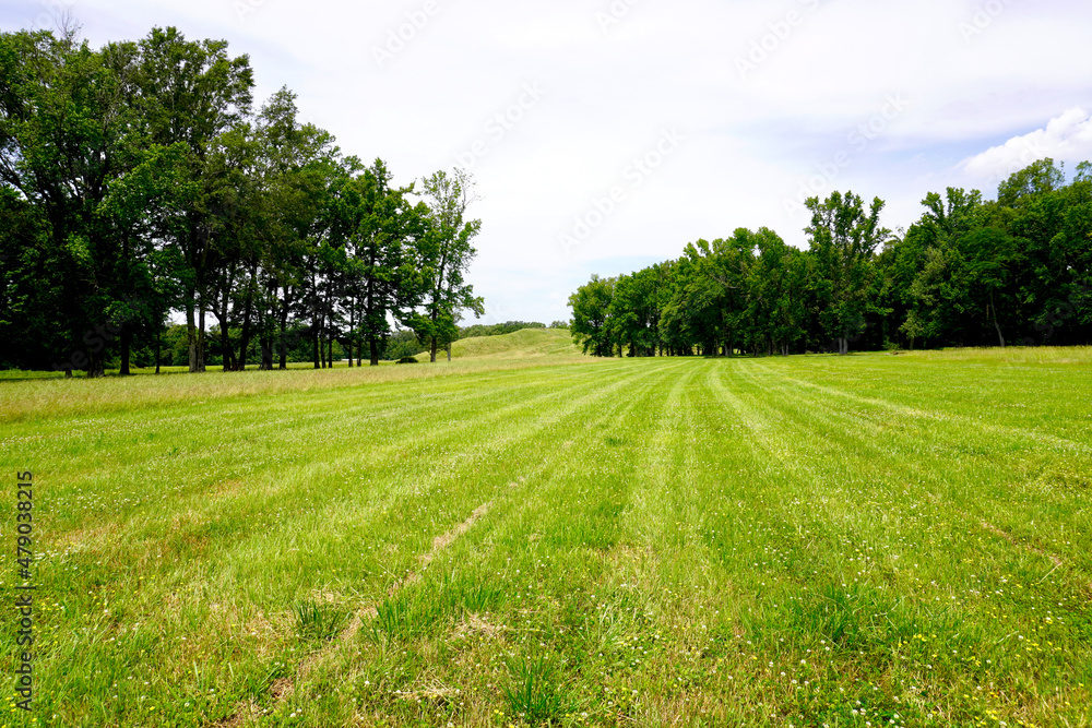 Poverty Point World Heritage Site in Louisiana, a prehistoric ...