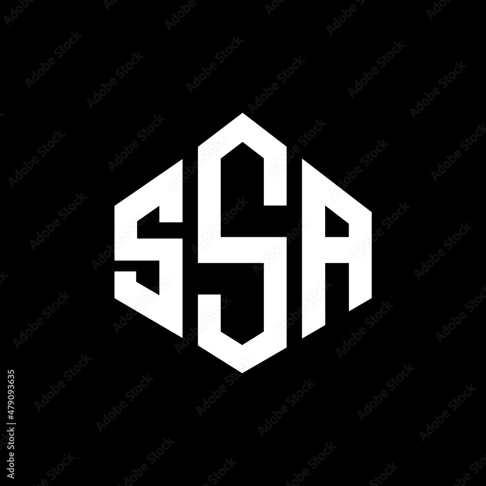 SSA letter logo design with polygon shape. SSA polygon and cube shape ... SSA letter logo design with polygon shape. SSA polygon and cube shape ...