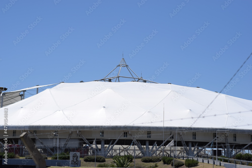 estadio techo construccion eventos arquitectura tecnologia Stock Photo ...