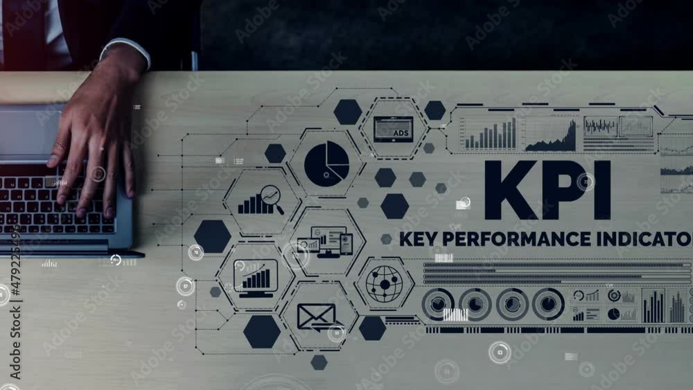 KPI Key Performance Indicator for Business conceptual - Modern graphic ...