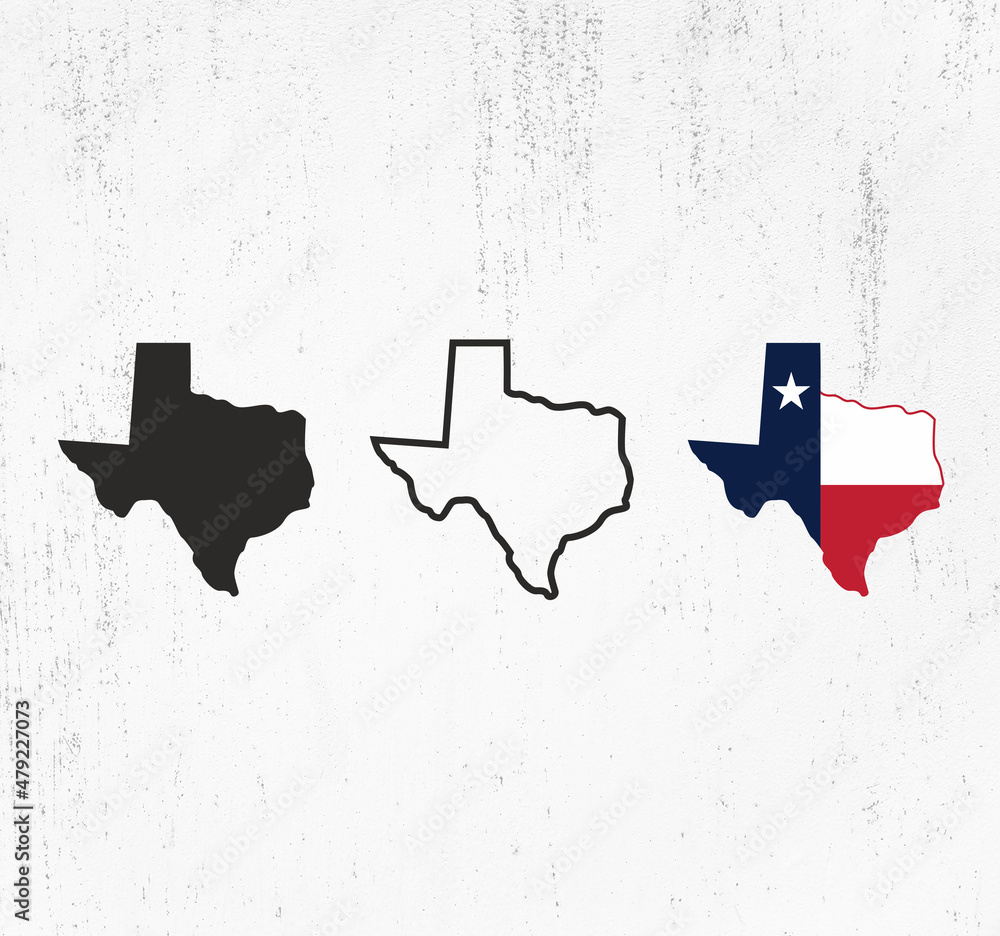 Texas State Map and Flag SVG, Texas SVG, US State SVG, United State ...