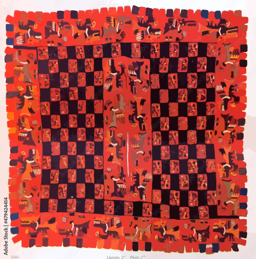 textile cultural patterns peru culture inca pre inca wari chimu mochica ...