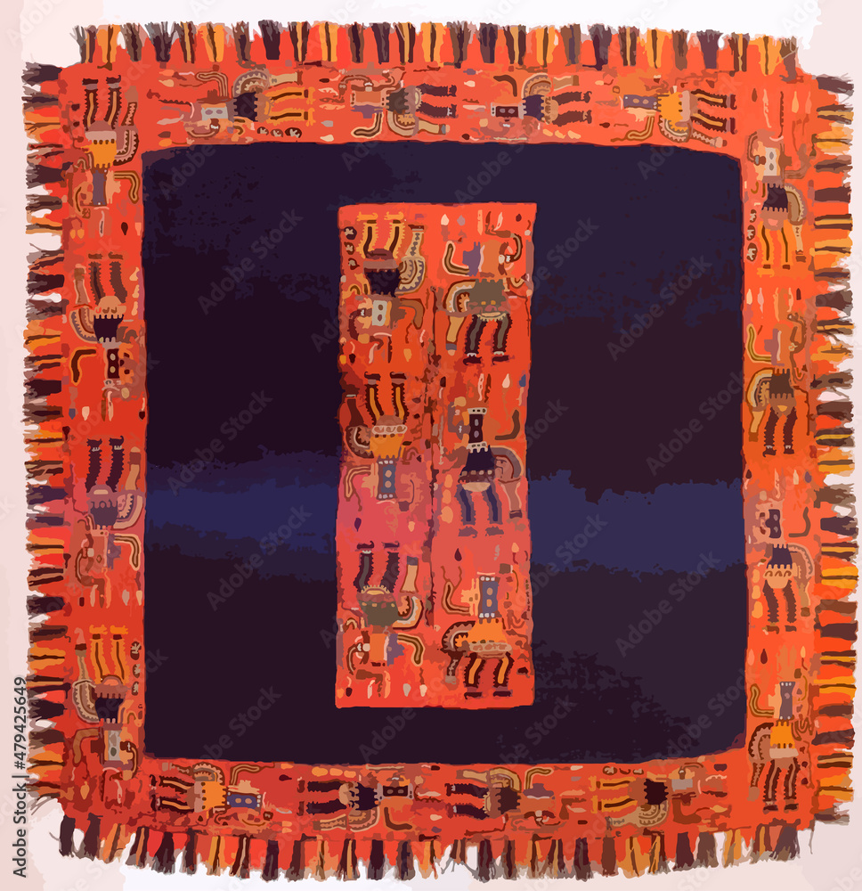 textile cultural patterns peru culture inca pre inca wari chimu mochica ...